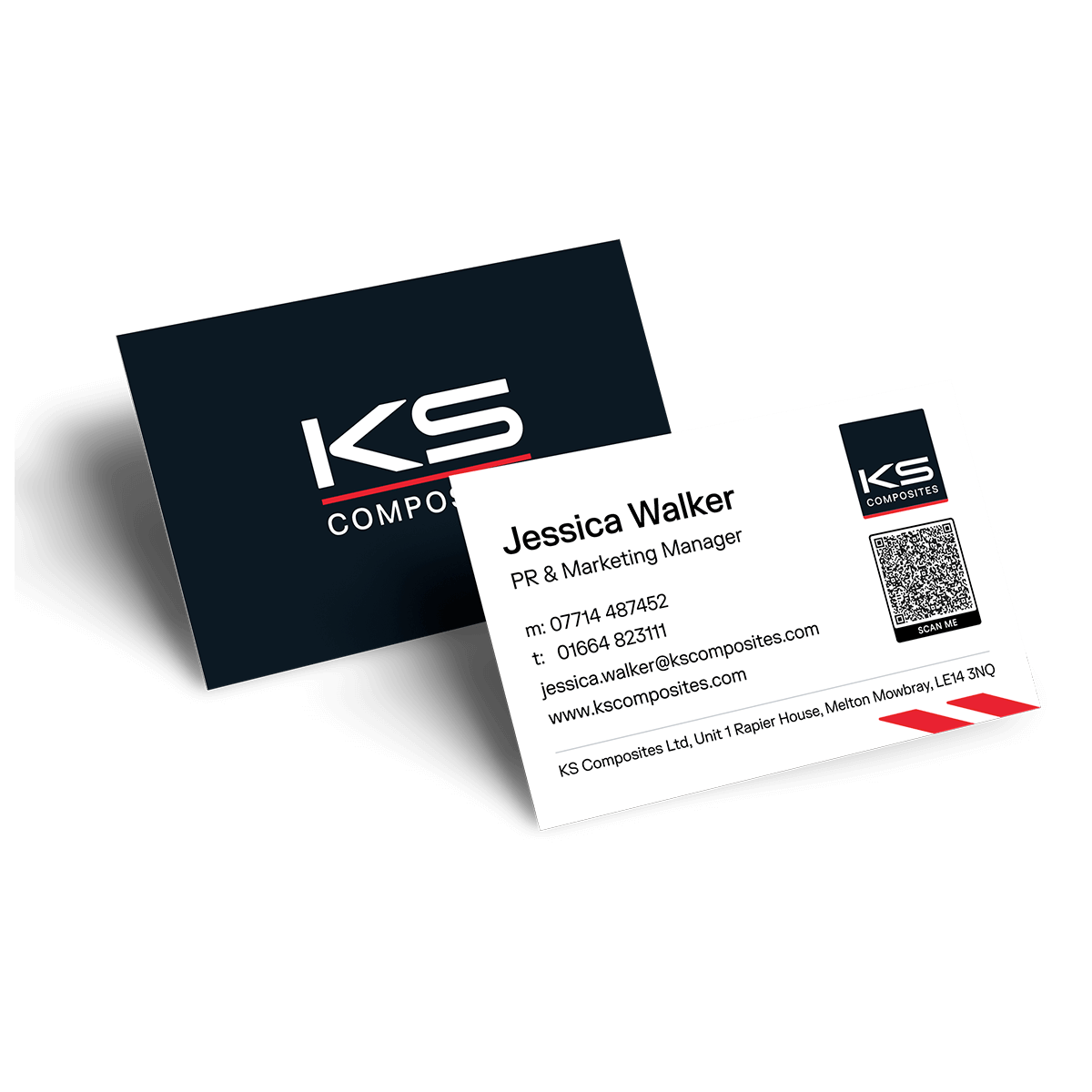 KS Composites - Logo and branding design, Melton Mowbray, Leicestershire